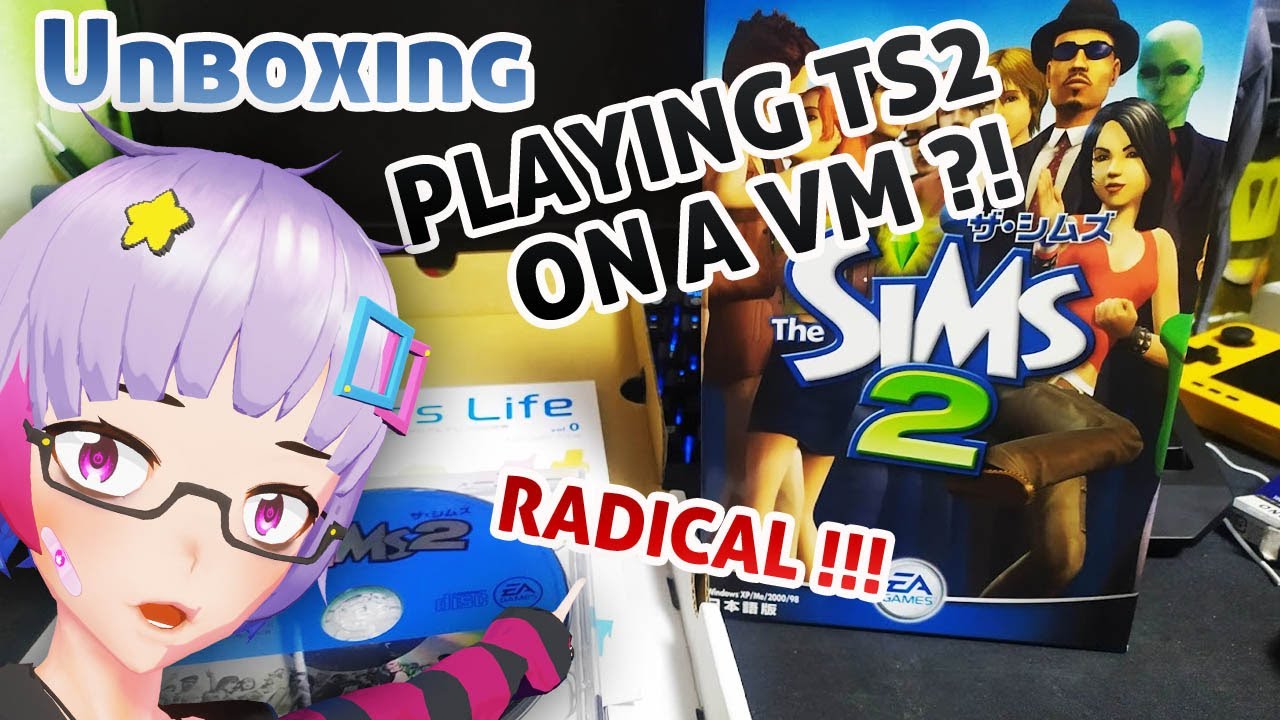 UNBOXING The Sims 2 | PLAYING IT ON A WINDOWS XP VM - YouTube