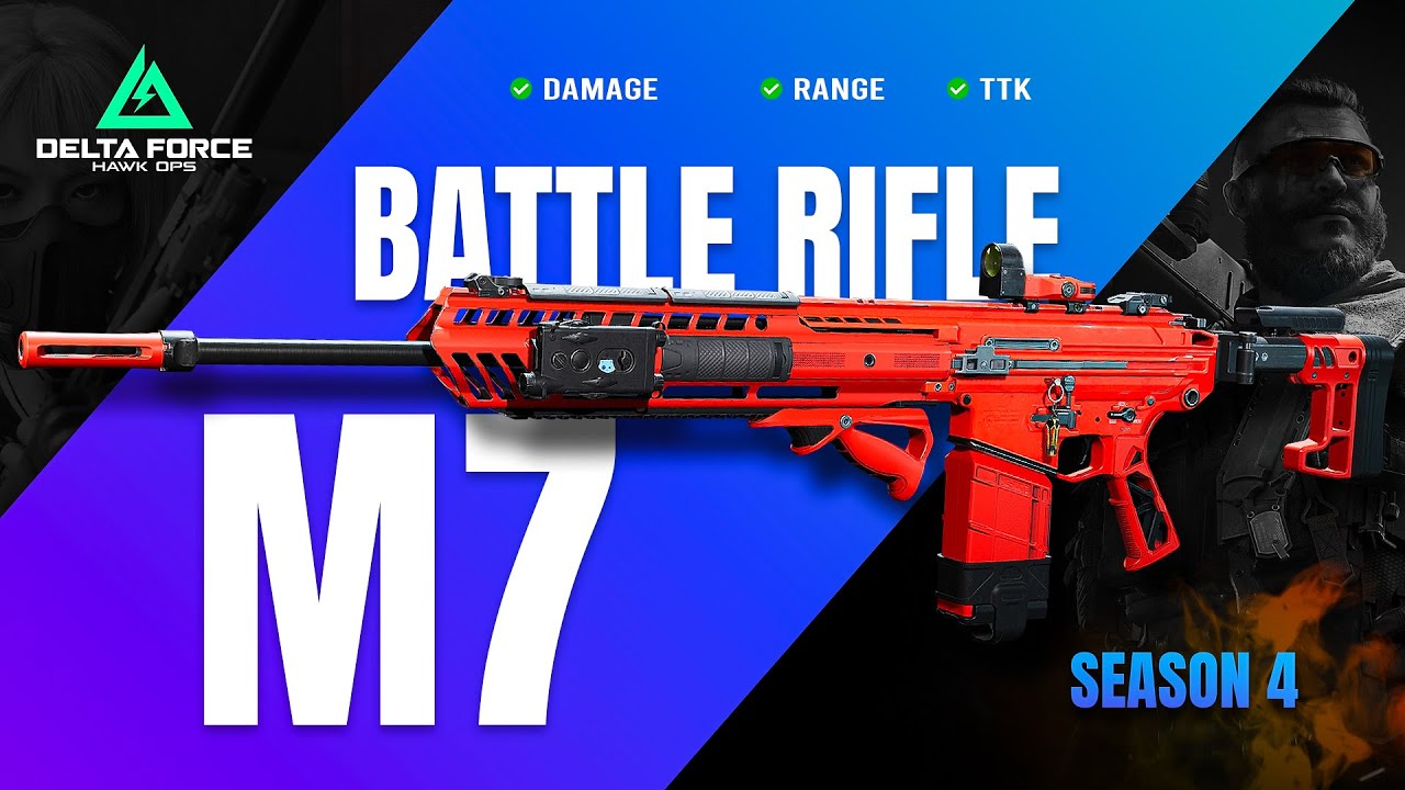 Delta Force: "S" - tier battle rifle (M7 Meta Build) - YouTube