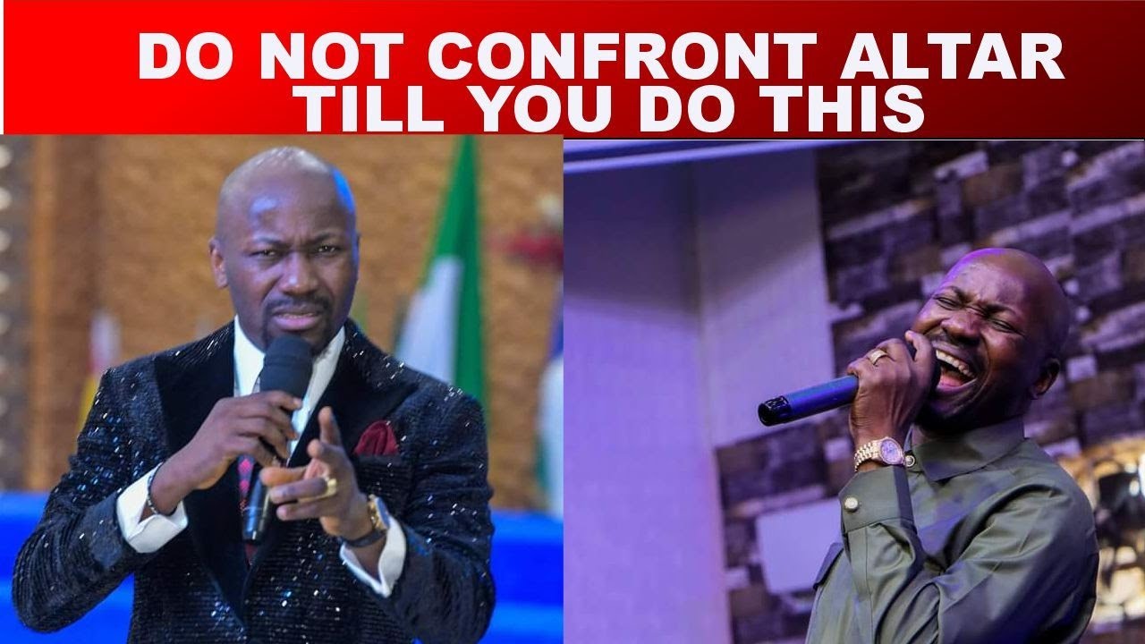 Do Not Confront Family Altars Till you Do This First by Apostle Johnson ...