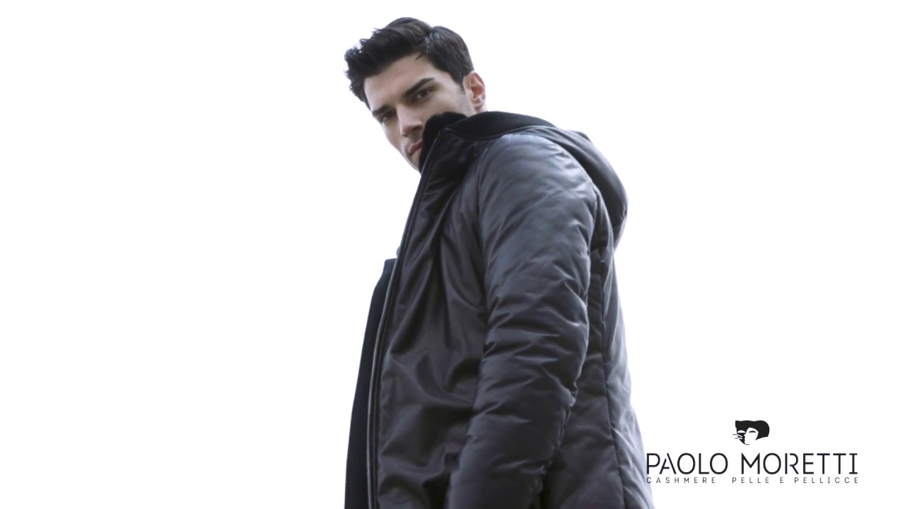 Giacca montone uomo | Paolo Moretti moda italiana maschile - YouTube