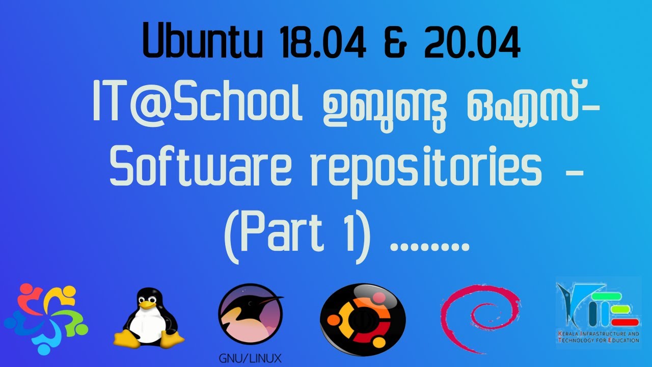 IT@School Gnu-Linux - ubuntu software repositories - Part 1 - YouTube