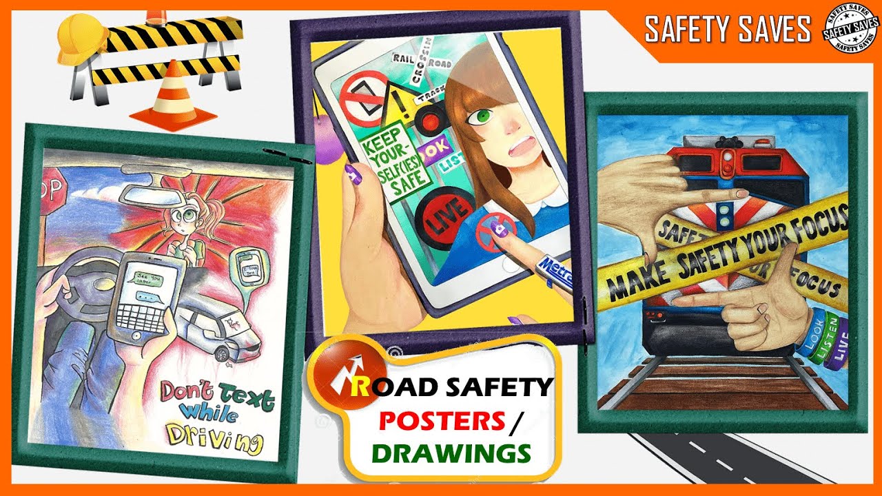 SAFETY SAVES | ROAD SAFETY DRAWINGS| ARTS| ROAD SAFETY AWARENESS ...