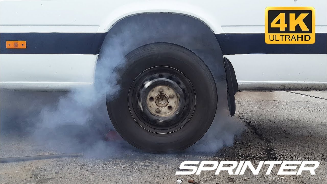 Mercedes-Benz Sprinter Burnout Ultra HD 4k - YouTube