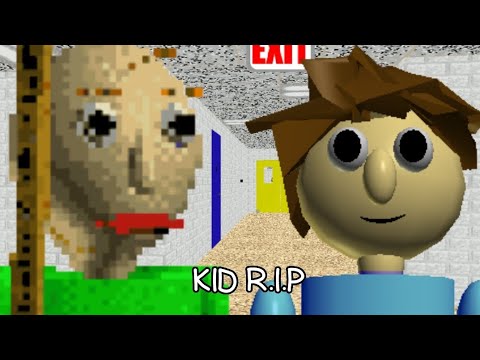 BALDI CATCHES KID. parody - YouTube