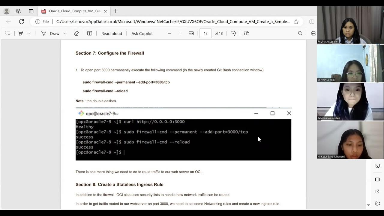 TUGAS VM HANDS ON 2 II Kelompok 4 II TIK3041C - YouTube