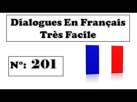 Dialogue trés facile en français 201