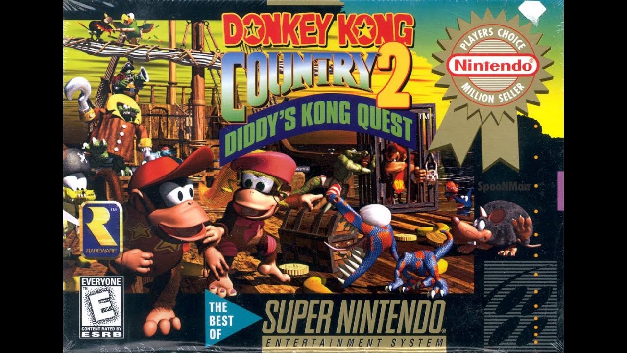 Donkey Kong Country 2: Diddy's Kong Quest 102% Part 8: King Zing Sting ...