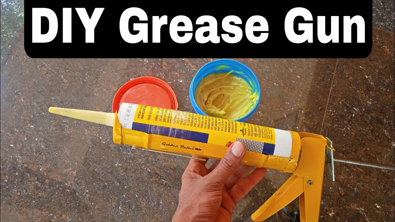 Grease Gun \ DIY Grease Gun - YouTube