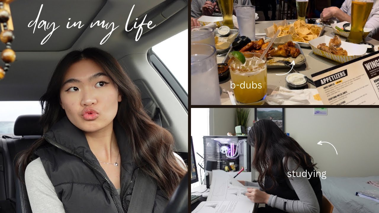 a day in my life | locked in for exams, gaming, bdubs - YouTube