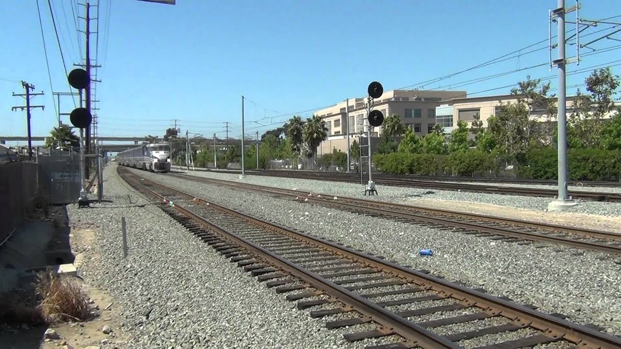 Amtrak 456 Surfliner 774 Southbound Old Town Station San Diego CA July ...