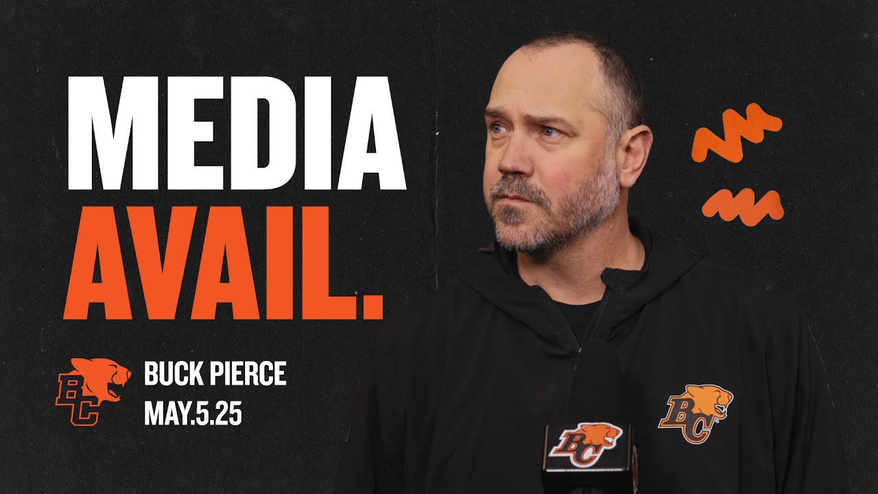 Head Coach/OC Buck Pierce | Media Avail | May.5.25 - YouTube
