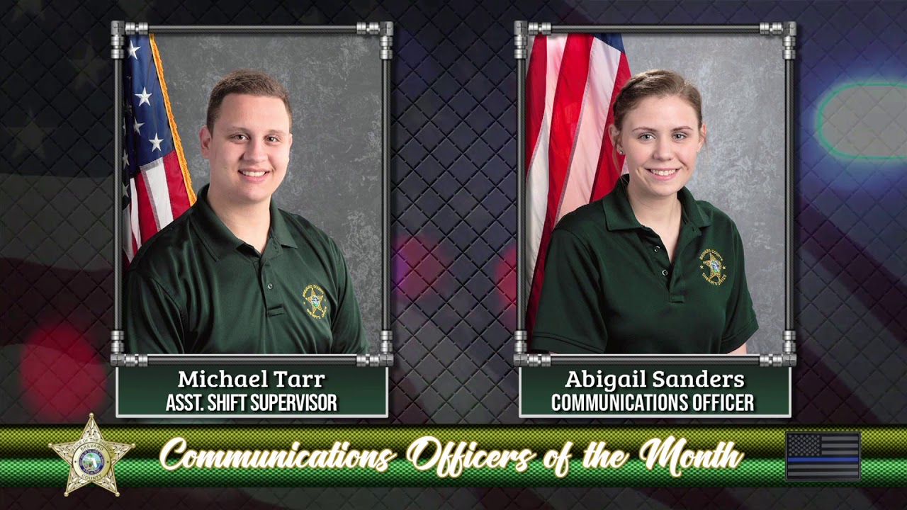 2019 Communications Officers of Month - YouTube
