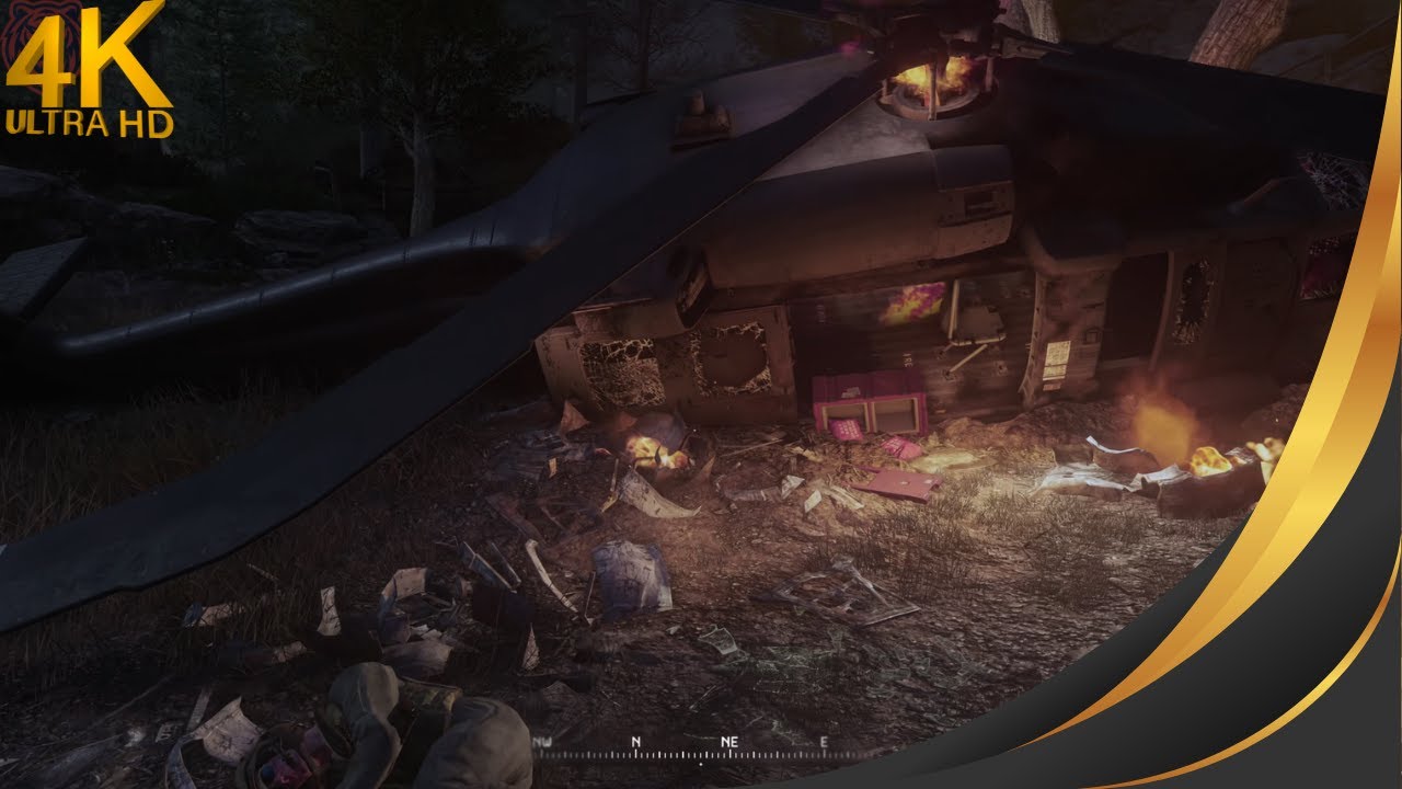 Call of Duty 4 Modern Warfare Remastered – The Hunted Mission | 4K ...