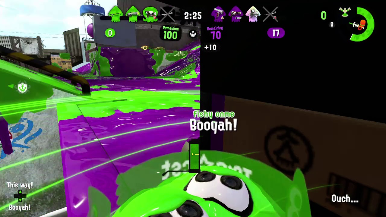 No-clip glitch found in Snapper Canal. (Splatoon 2) - YouTube