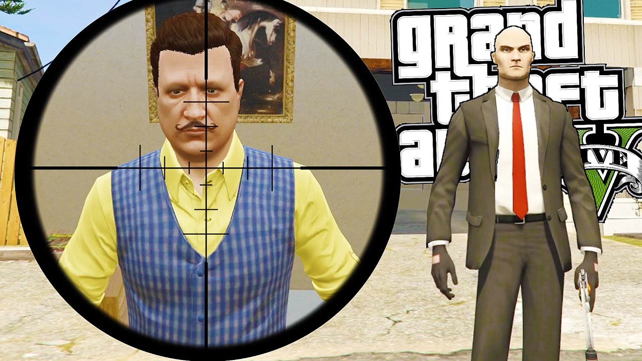 GTA 5 Mods - ULTIMATE AGENT 47 HITMAN MOD! GTA 5 Hitman Mod Gameplay ...