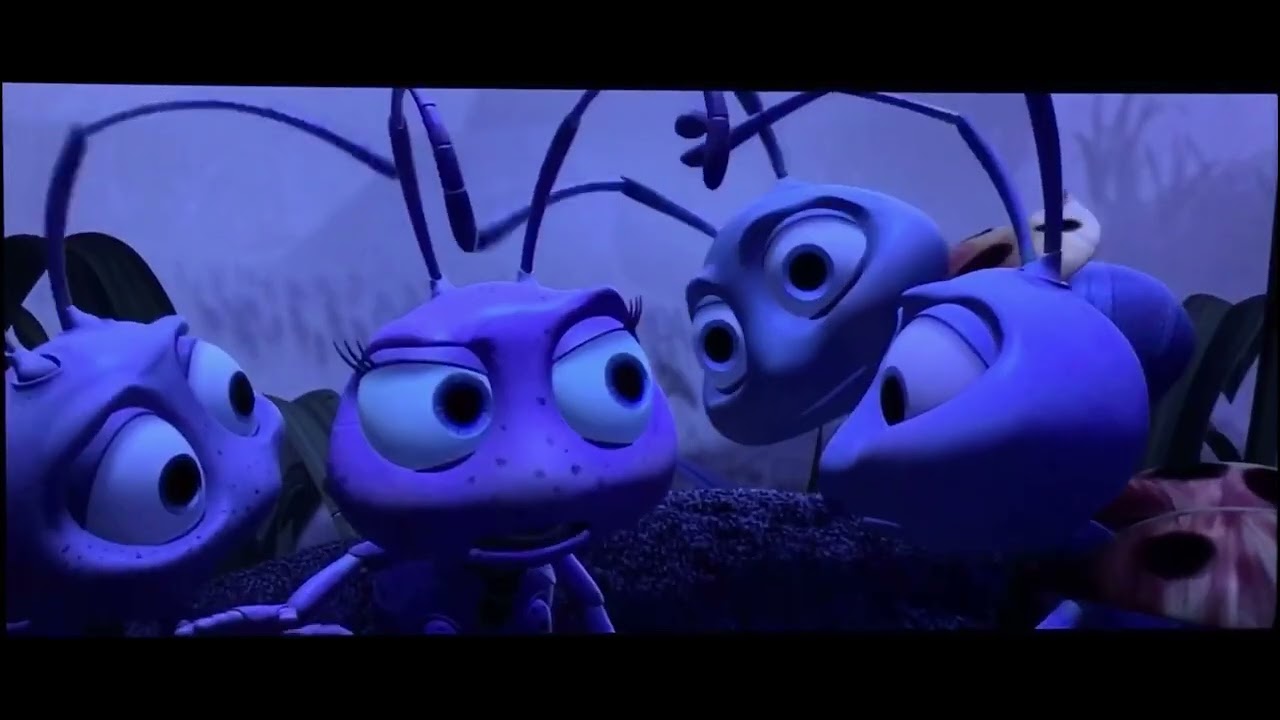 A Bug’s Life 1998 Dot overhears the plan + Thumper chases Dot - YouTube