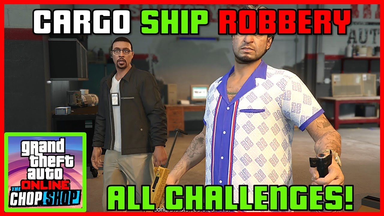 All Challenges Completed | The Cargo Ship Robbery Finale Walkthrough ...