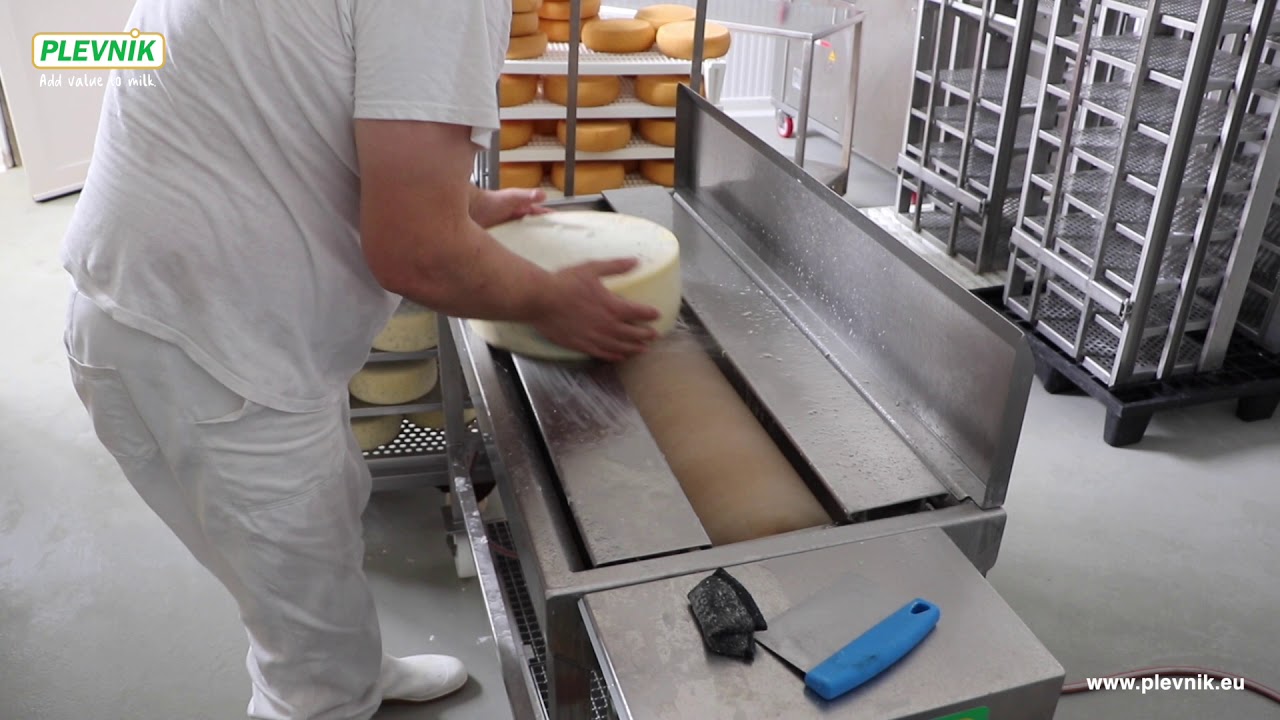 Cleaning cheese fast - PS (Cheese washing device) - YouTube