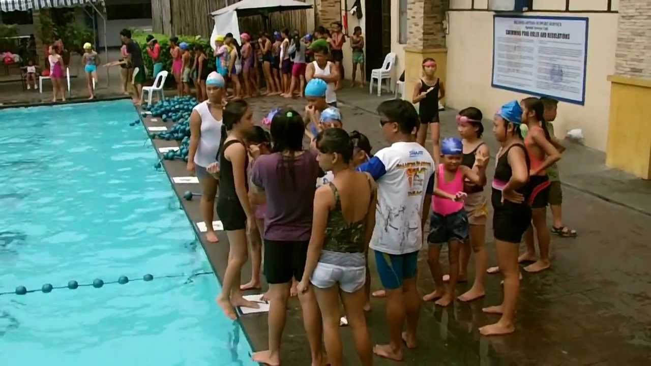 Christian Phoebe Swim Class @ Camp Crame 2K12 [HD] - YouTube