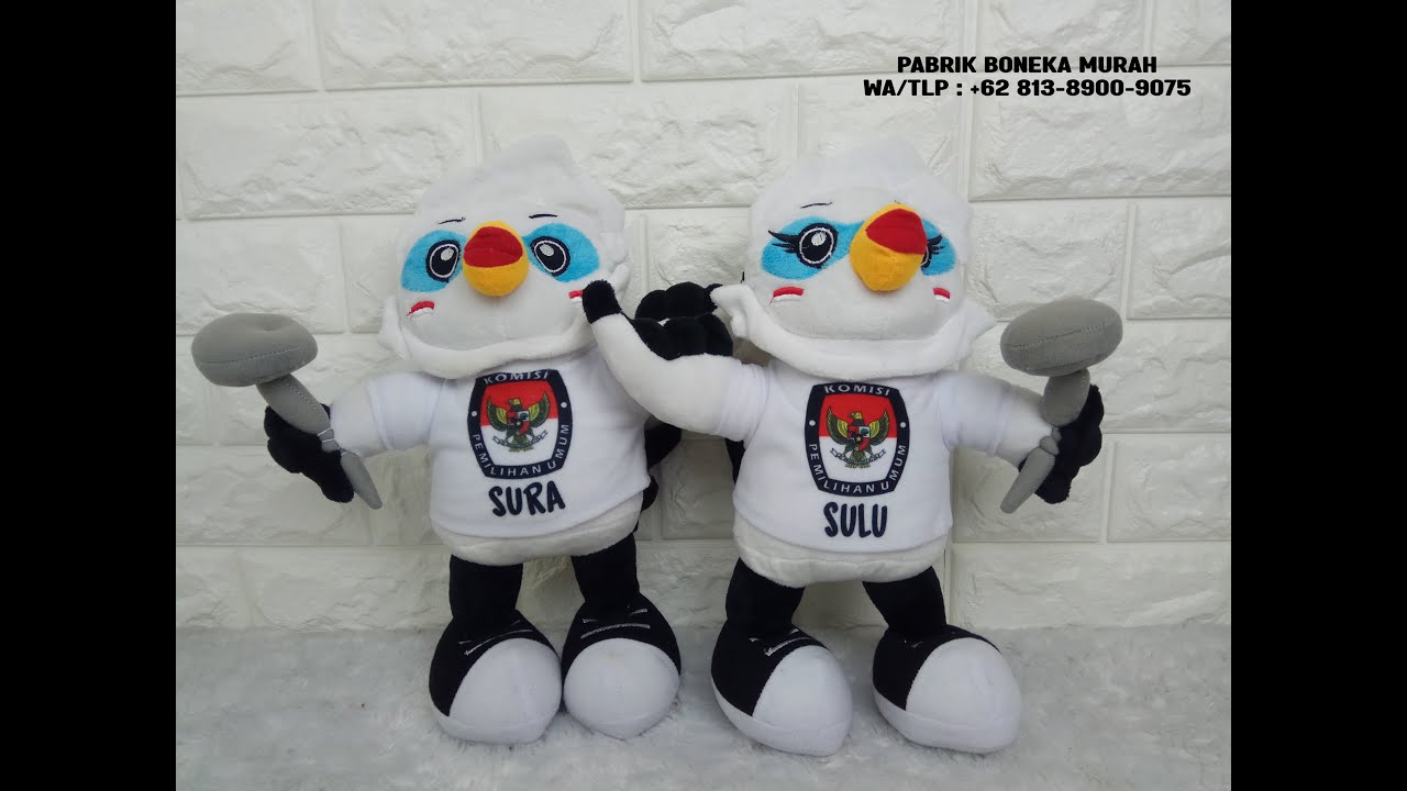 SOUVENIR BONEKA CUSTOM BERKUALITAS DI BEKASI - YouTube