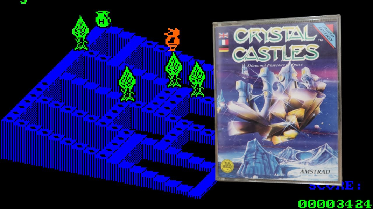Ep. 03 Unboxing & playing Crystal Castles Amstrad CPC game [Ελληνικά ...