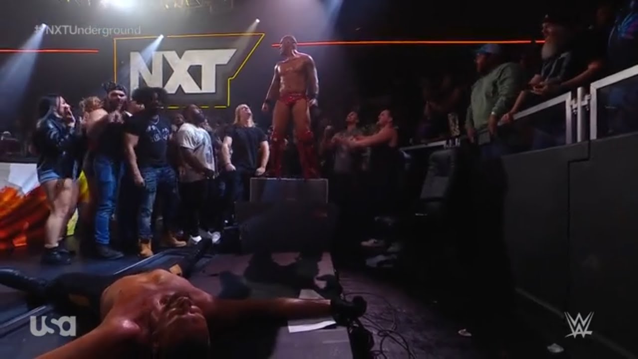 WWE NXT 12?26/23 Review the underground match was a good one - YouTube