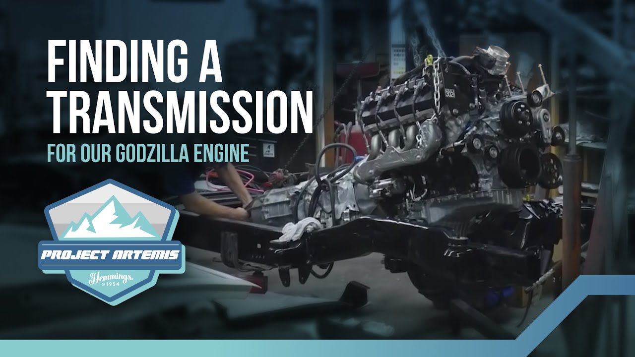 Project Artemis Ep. 4: Finding a transmission for our Godzilla engine ...