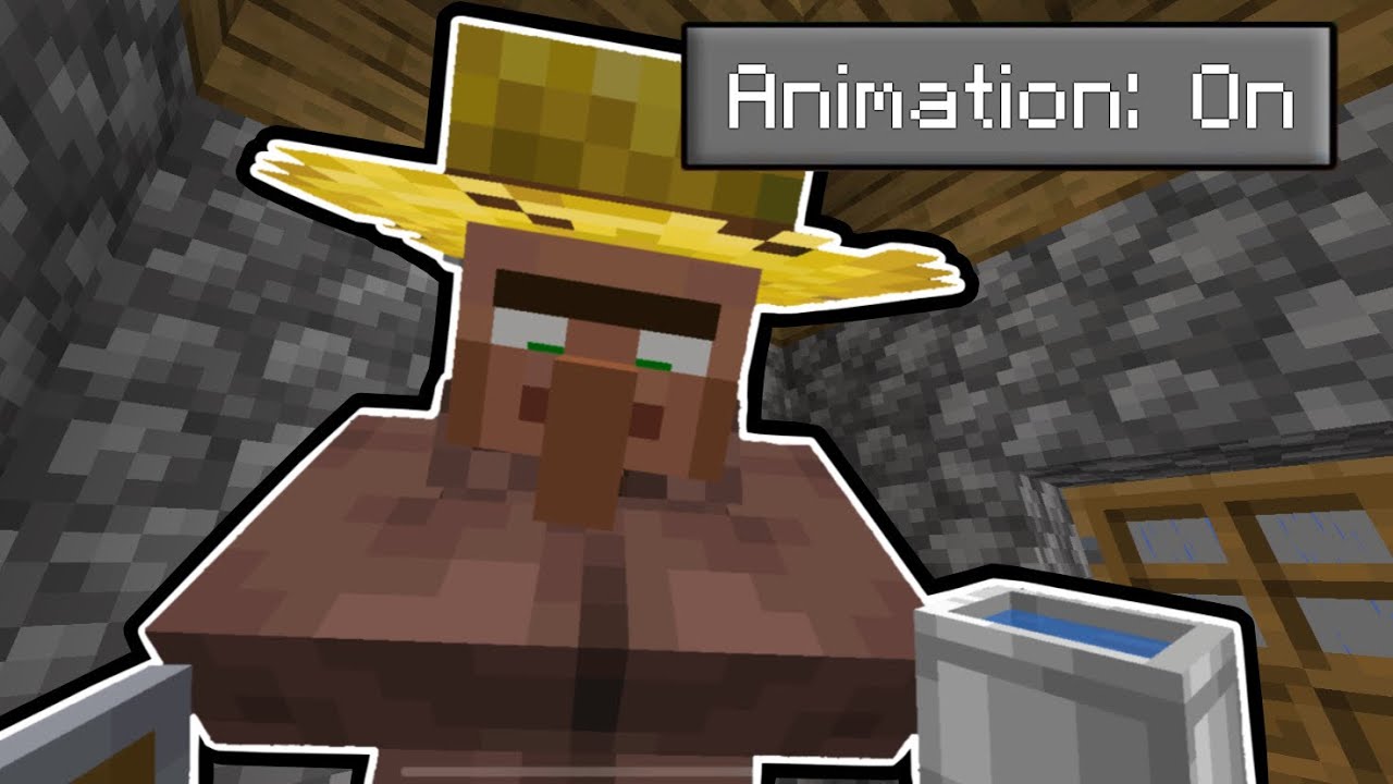 BEST ANIMATION PACK FOR BEDROCK EDITION SO FAR?!?? Actions and Stuff ...