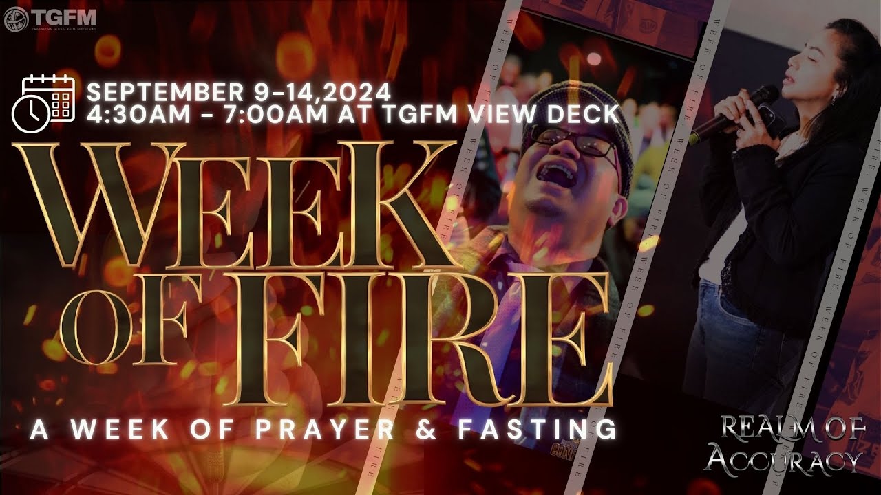 Week of Fire Day 4 (Full Coverage) - Ps. Roy Oliveros | September 12 ...