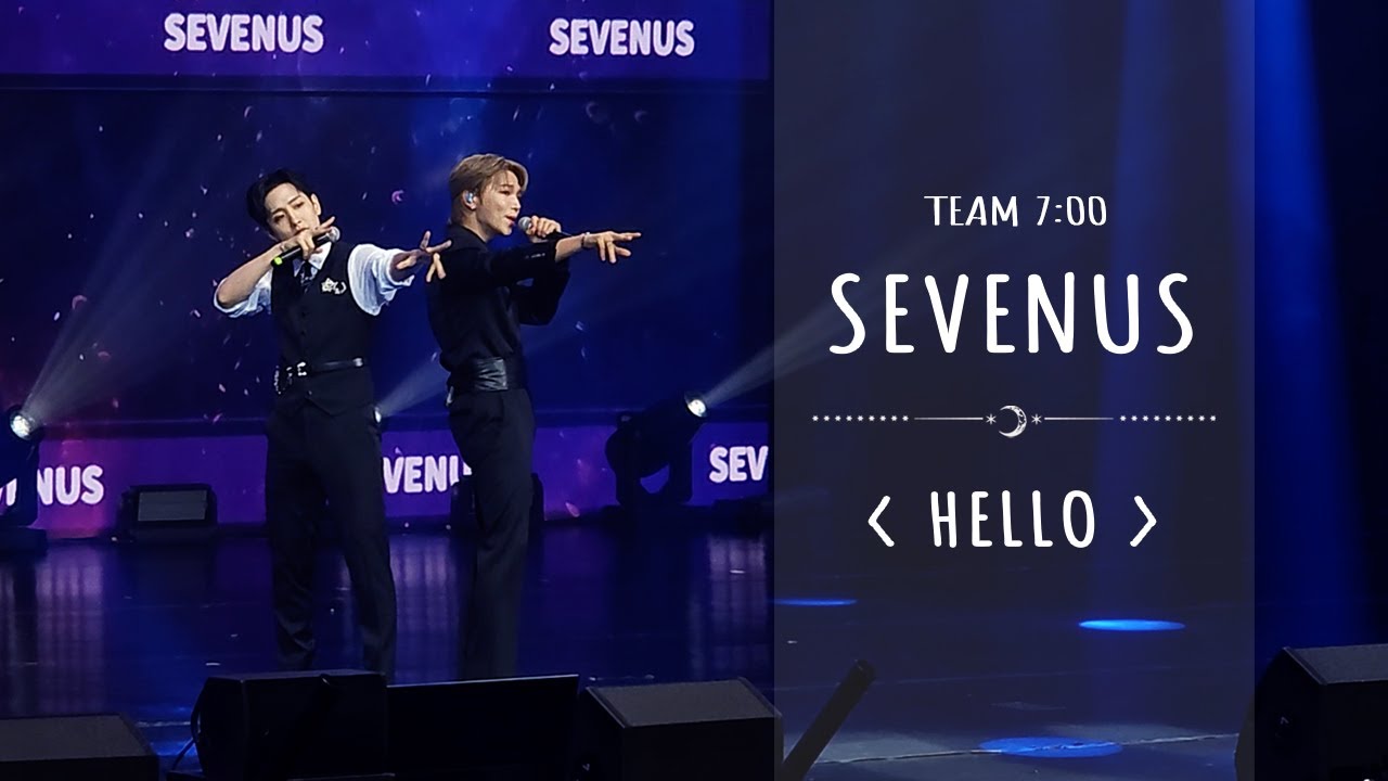 [4K] 20230903 Peak Time Macau Concert｜Team7｜Sevenus(세븐어스) - Hello(여보세요 ...