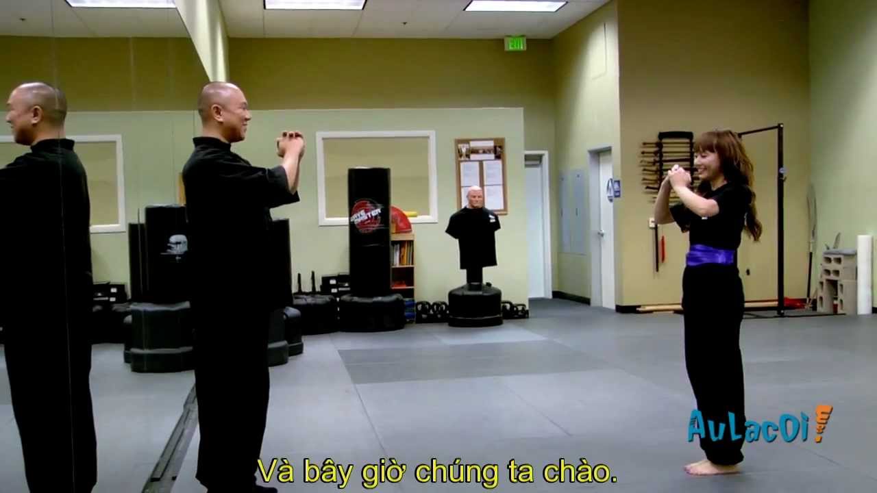 Hi-Ya! Trish Takes On Martial Arts Masters - YouTube