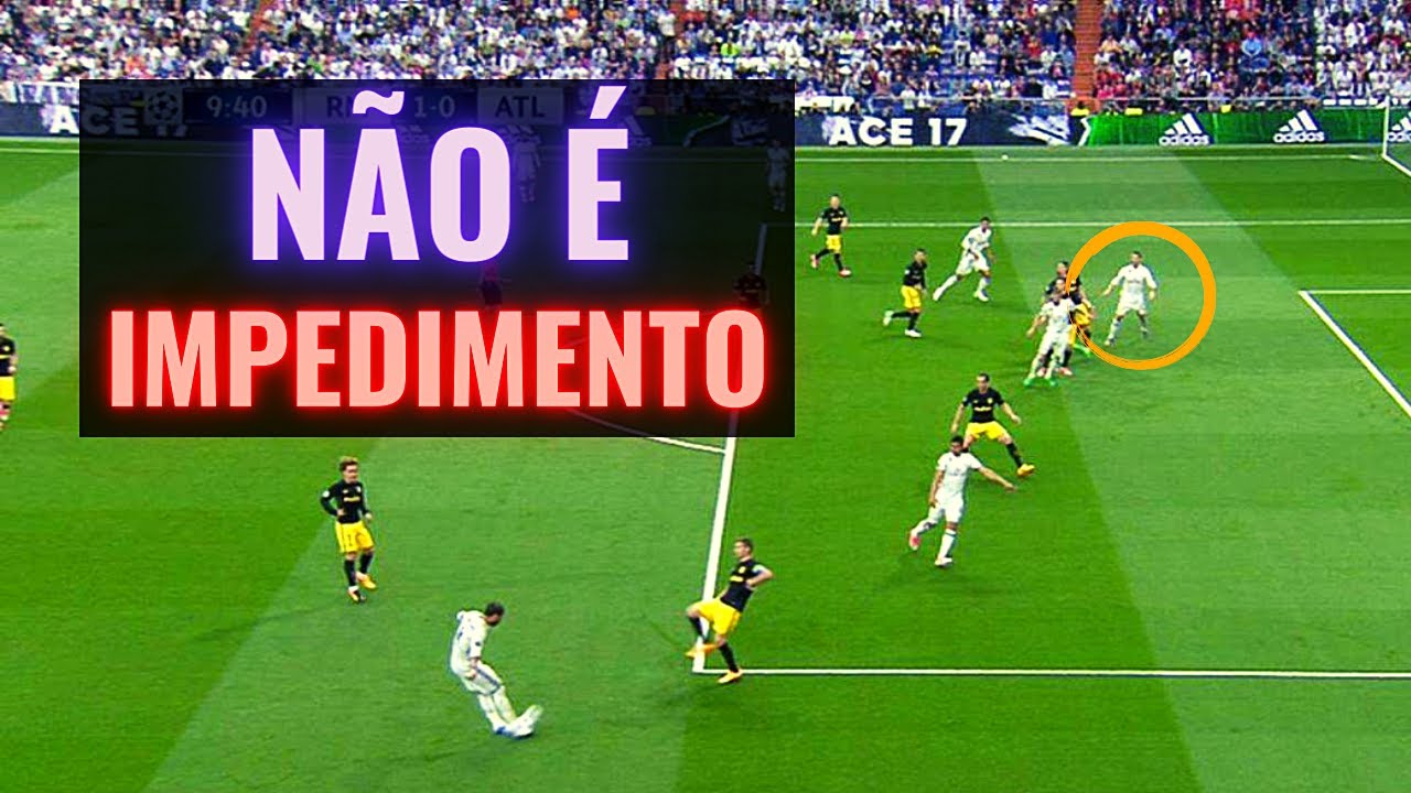 Posição de Impedimento NÃO é Impedimento - YouTube