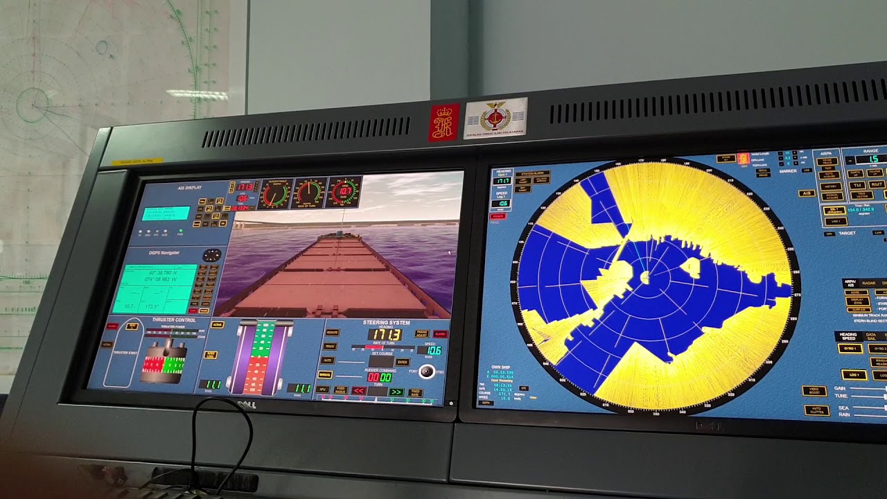 RADAR / ARPA SIMULATOR - YouTube