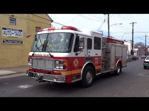 PFD Squad 72 & Engine 56 Responding - YouTube