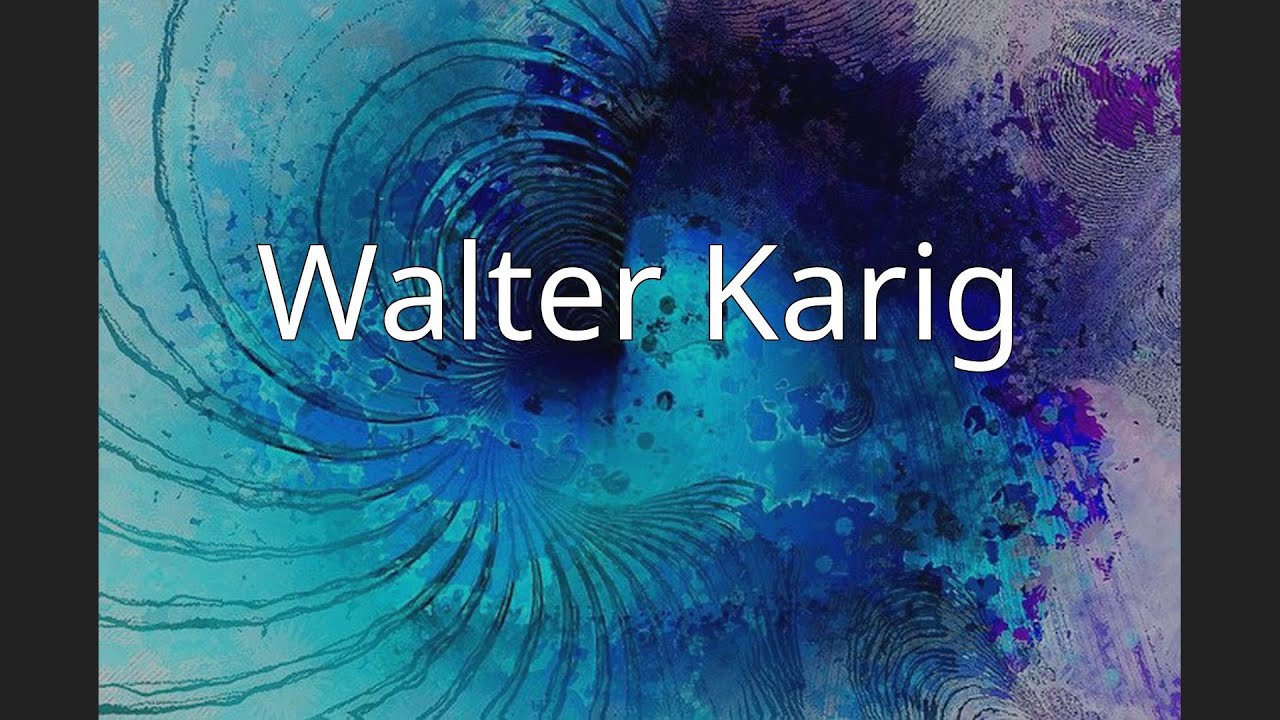 Walter Karig - YouTube