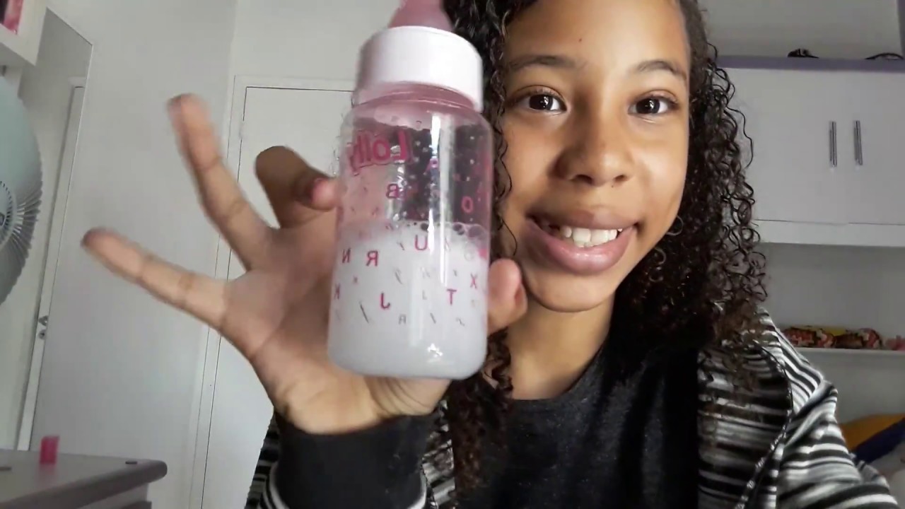 Como fazer leite falso para bebê reborn e outras bonecas - YouTube