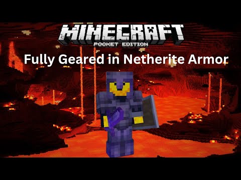 Ultimate Minecraft Achievement Unlocked: Full Netherite Armor Journey ...