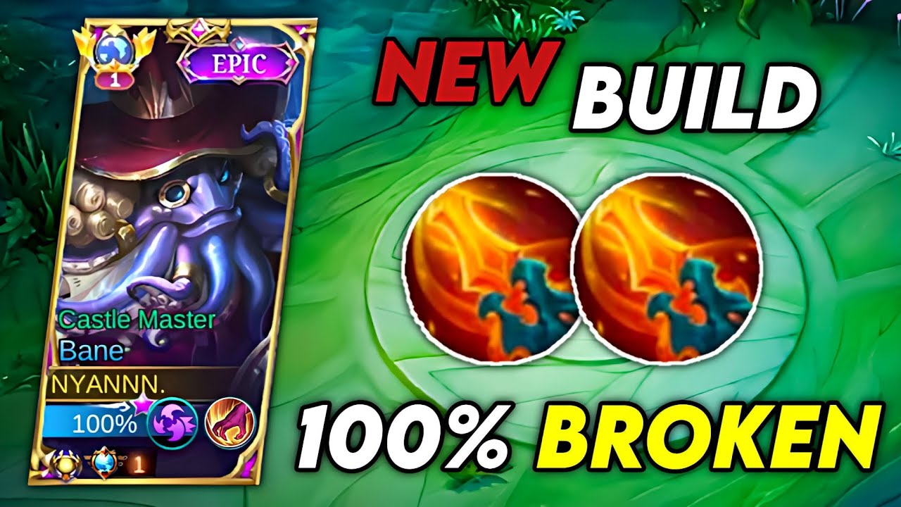BANE WITH NEW ITEM GREAT DRAGON SPEAR IS BROKEN!!🔥| BANE BEST BUILD ...