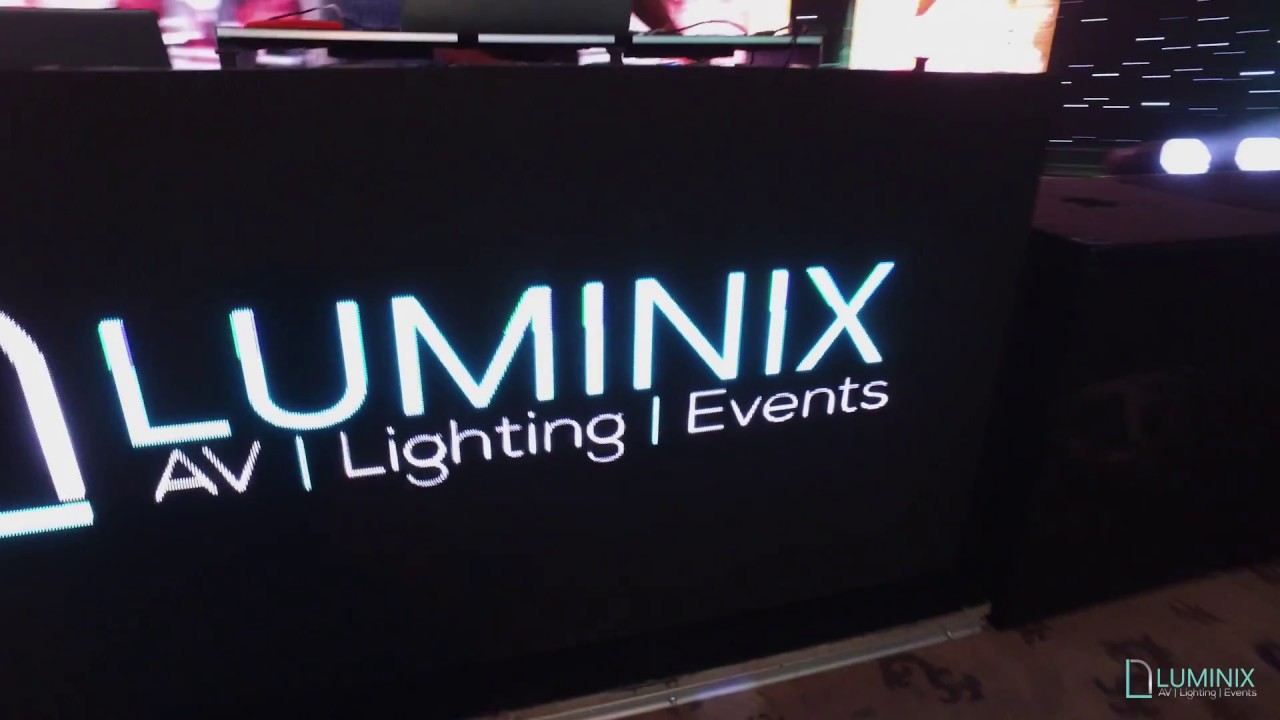 Luminix - LED WALL, SCREEN HIRE - YouTube