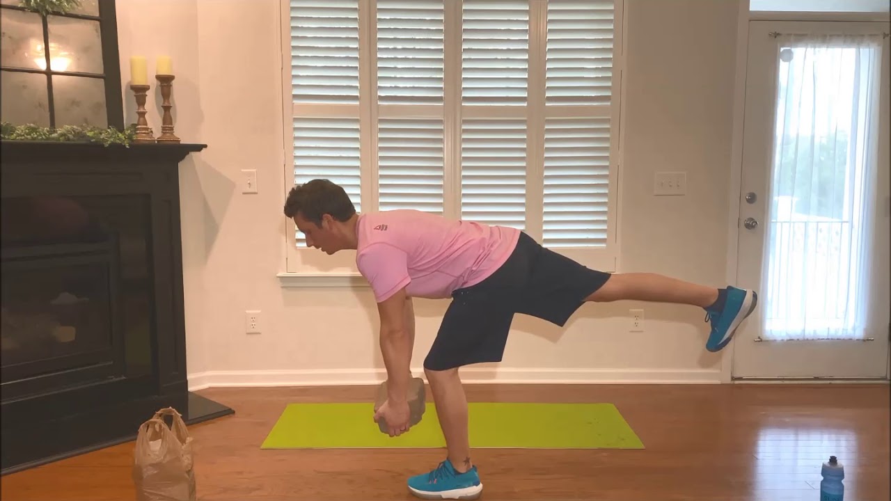 Strength Training: Back and Legs with Kyle - YouTube