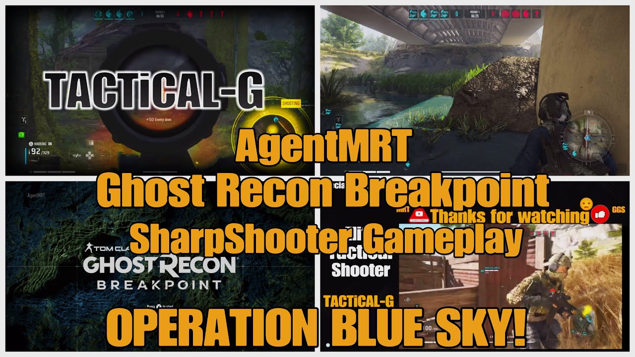 Ghost Recon Breakpoint TACTiCAL-G OPERATION BLUE SKY Sharpshooter ...