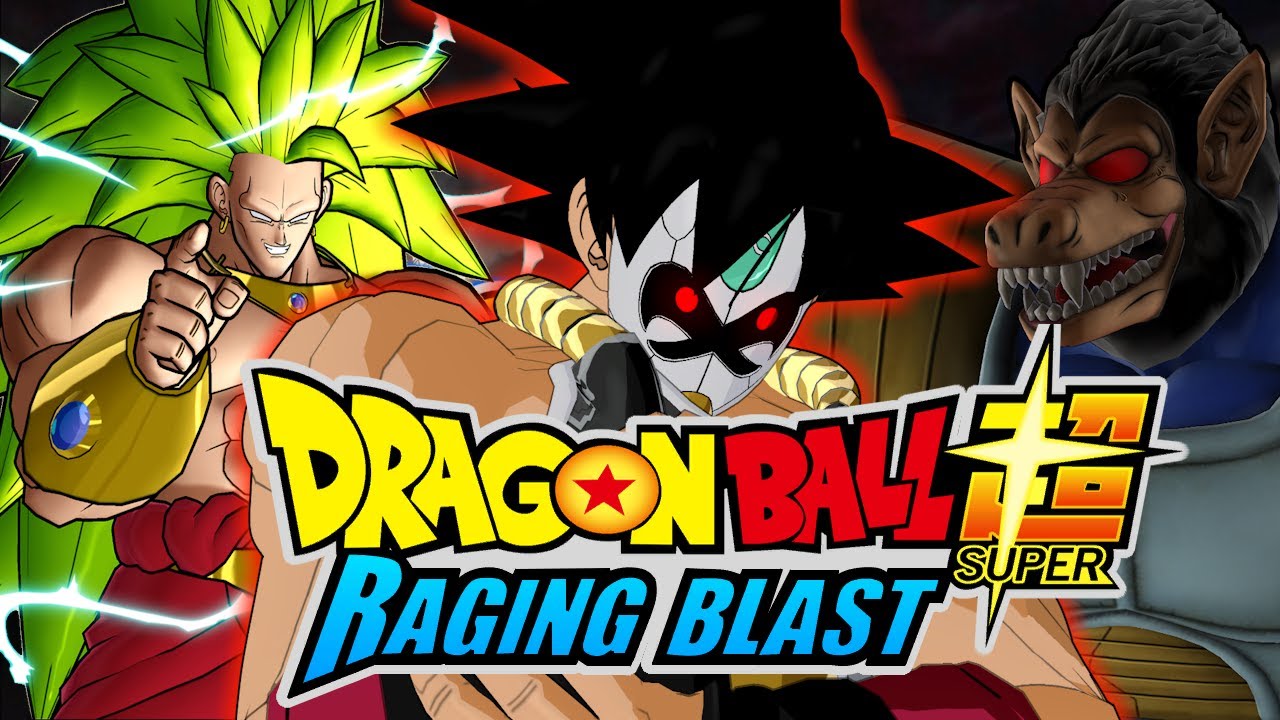 The Masked Saiyan ! Raging Blast Super #Bardock #Broly #Vegeta - YouTube