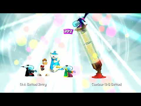 Rayman Origins - 4 Player Win Screen + Dance
