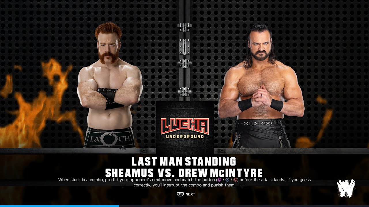 Two Warriors Fight in an intense last man standing match in Lucha ...