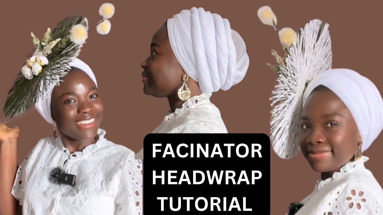 I Made My Own FACINATOR Hat 2 in 1 ( Turban Headwrap ) - YouTube