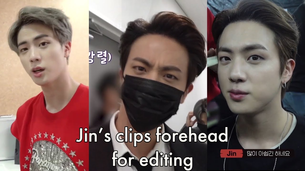 Jin’s forehead clips for editing - YouTube