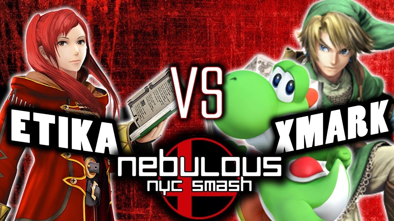 Nebulous - Etika (Robin) VS. Xmark(Link, Yoshi) Commentated by Trent ...
