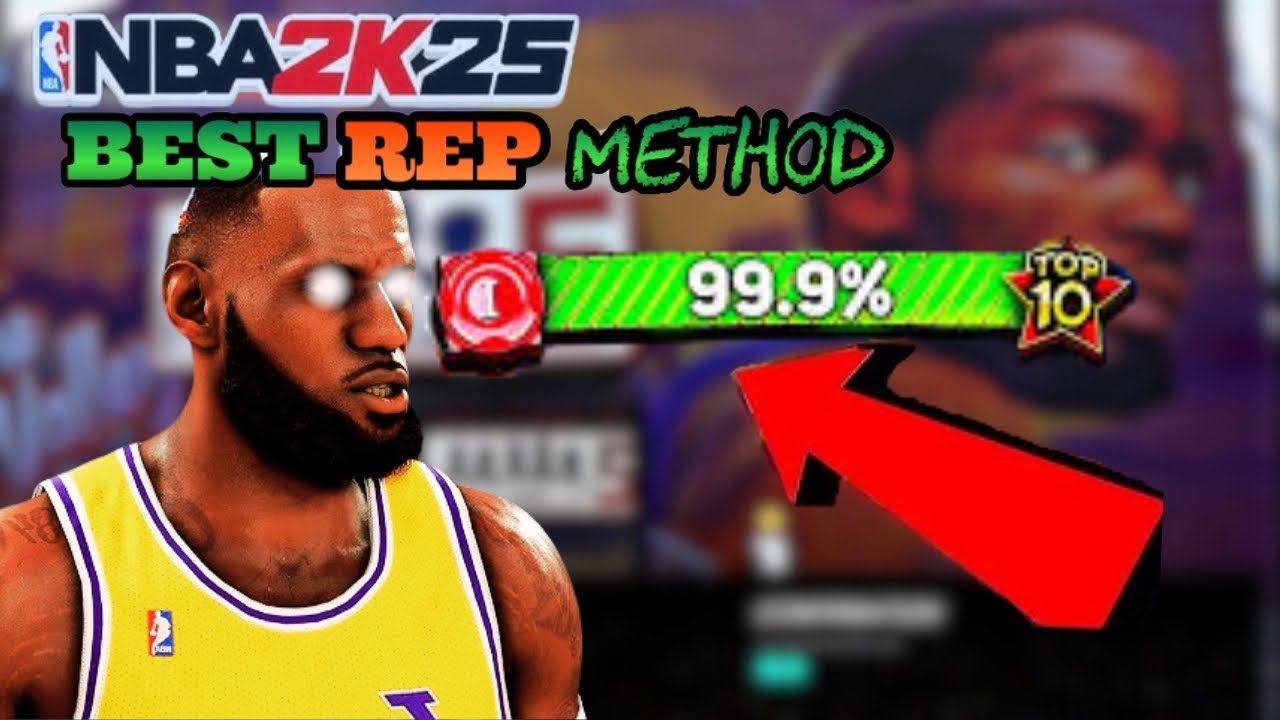 NBA 2K25 - BEST REP METHOD for 9-5 Workers! FASTEST Way to REP UP ...