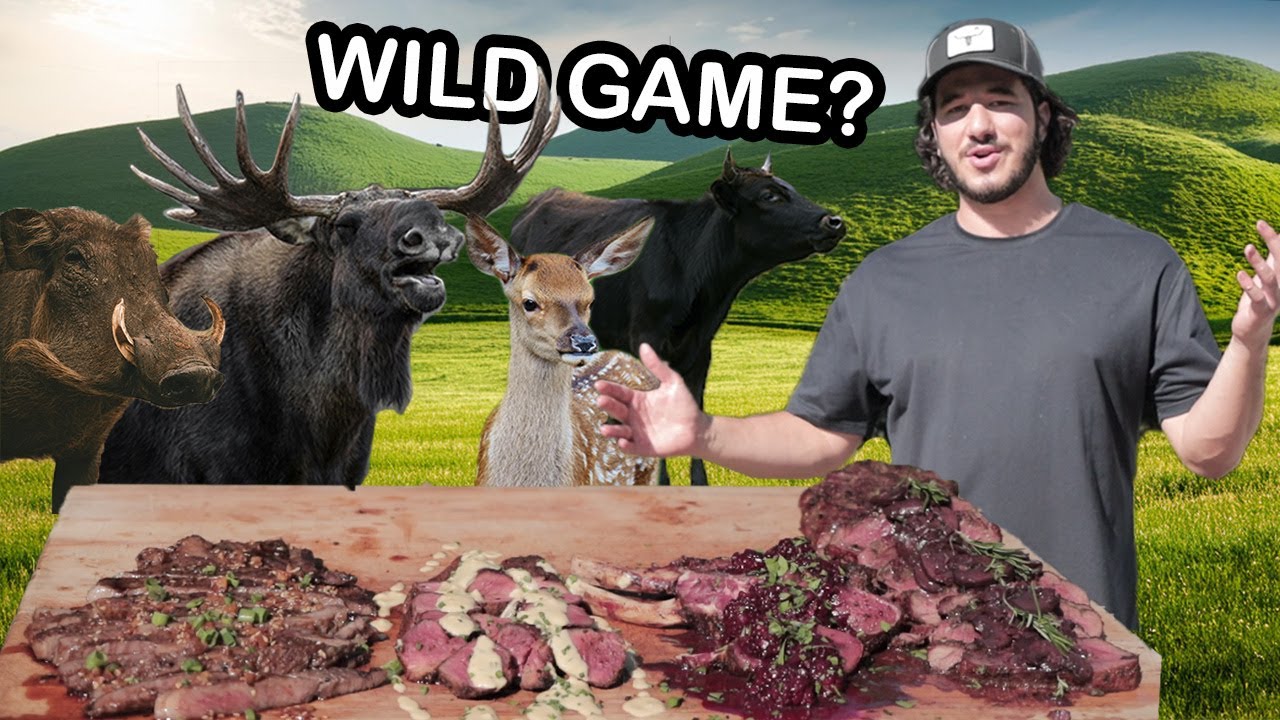 I Cooked 4 WILD GAME recipes... You'll NEVER guess my favorite. - YouTube