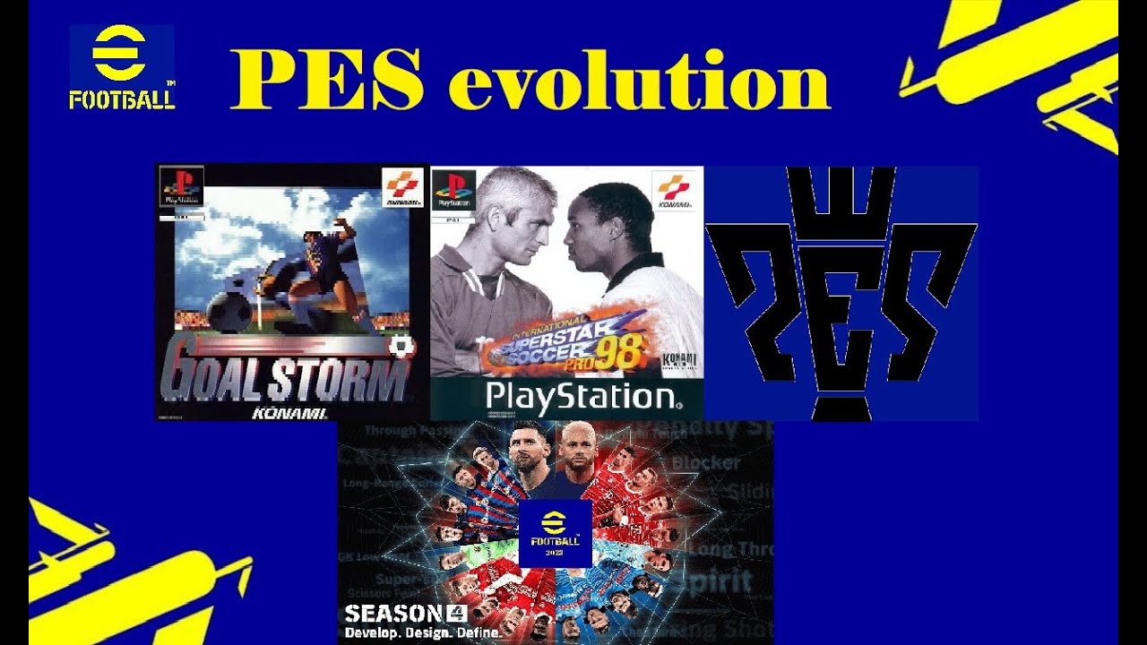eFootball 2023 PES evolution (1995 - 2022) (1080p60HD) - YouTube
